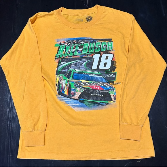 M&M'S | Shirts & Tops | Kyle Busch Nascar Mms Long Sleeve Yl | Poshmark